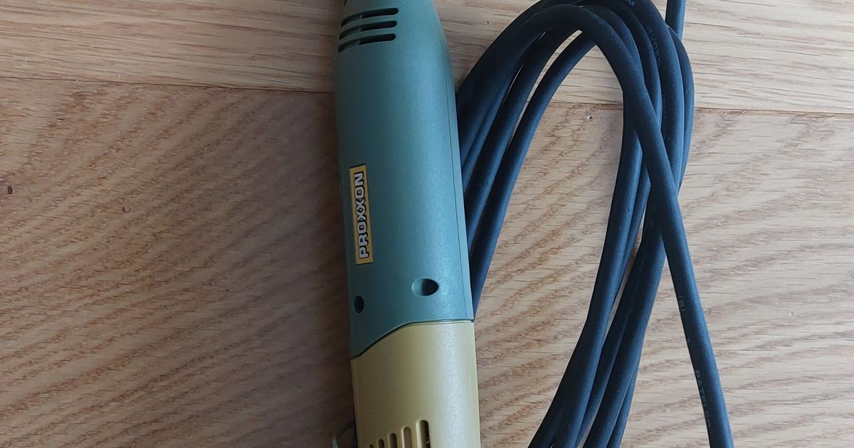 Proxxon Drill Press Stand reduction 65mm to 20mm by Frantisek23 ...