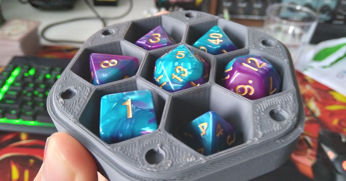 TTRPG Dice Box by Dafabel | Download free STL model | Printables.com TTRPG Dice Box by Dafabel | Download free STL model | Printables.com