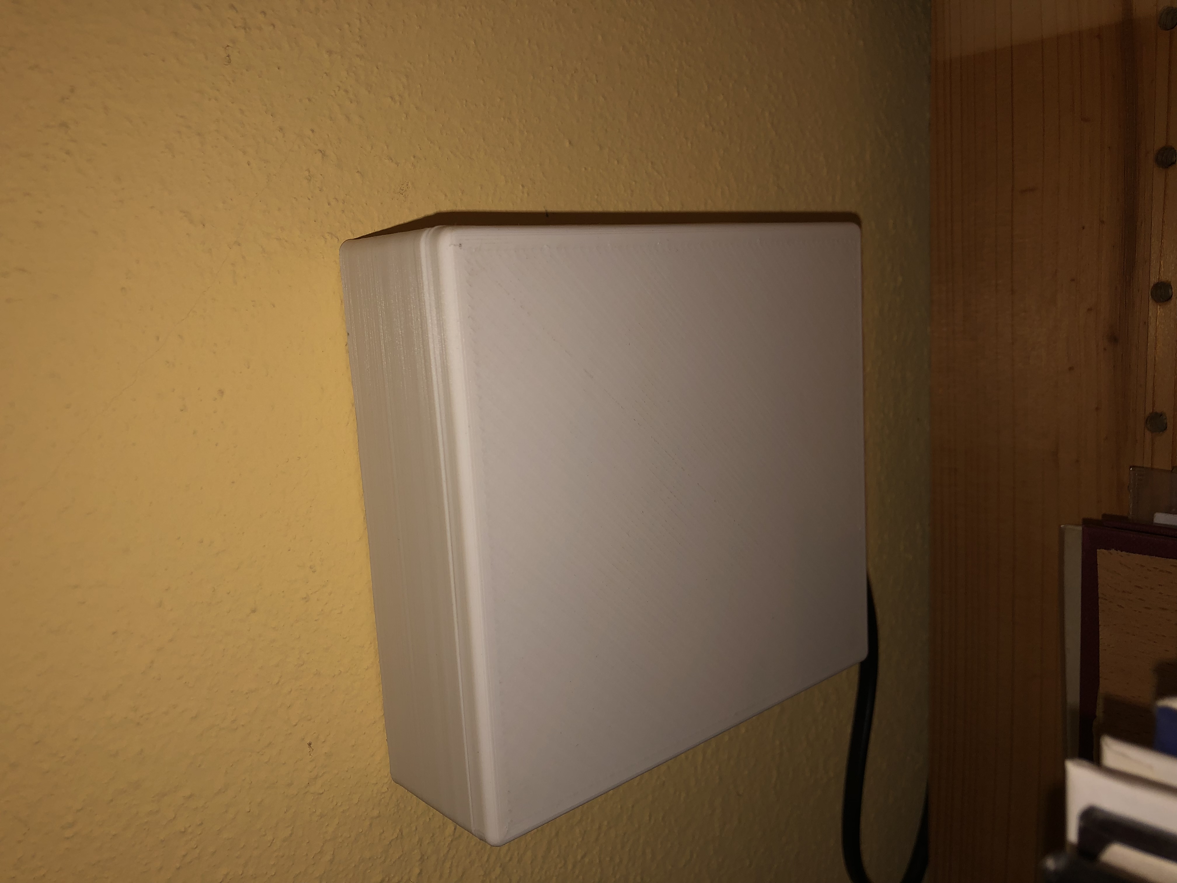 Wall cable cover with magnets by Simon21 | Download free STL model ...
