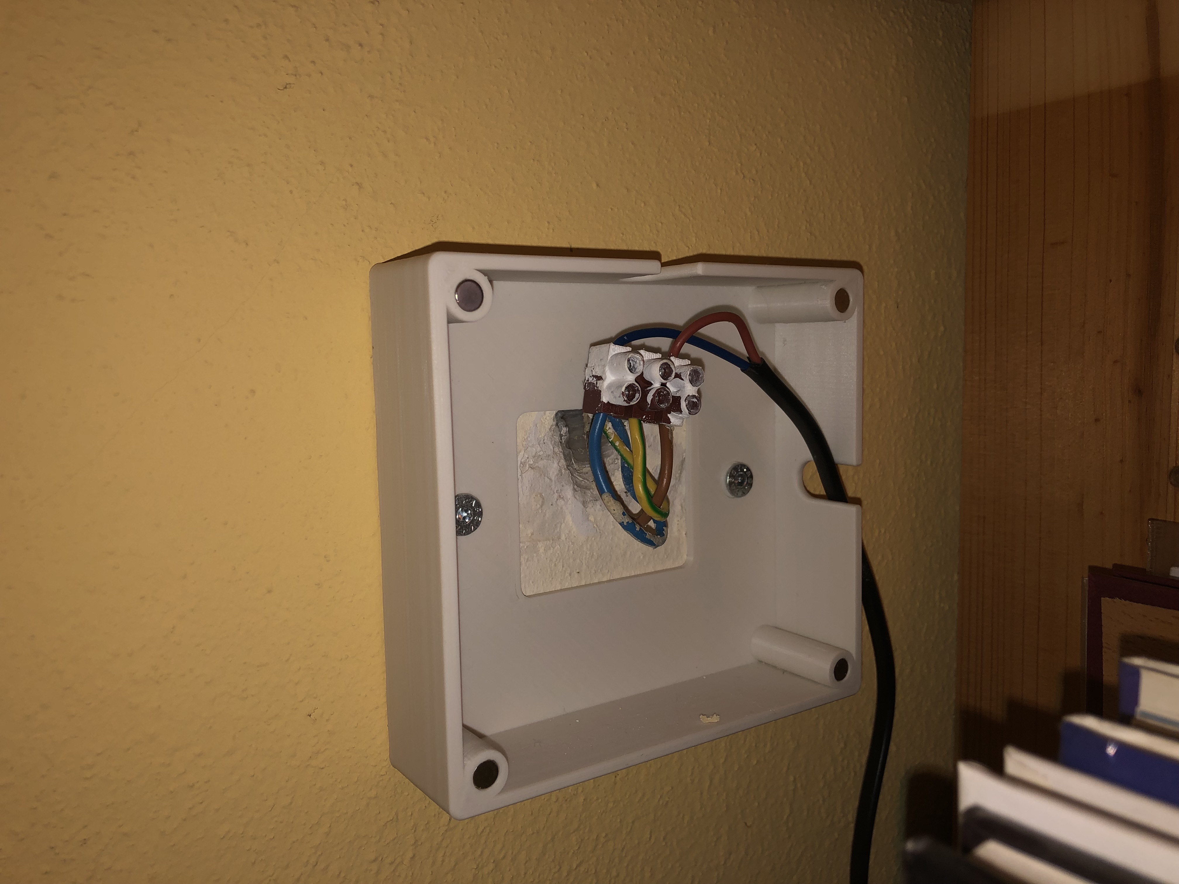 Wall cable cover with magnets by Simon21 | Download free STL model ...
