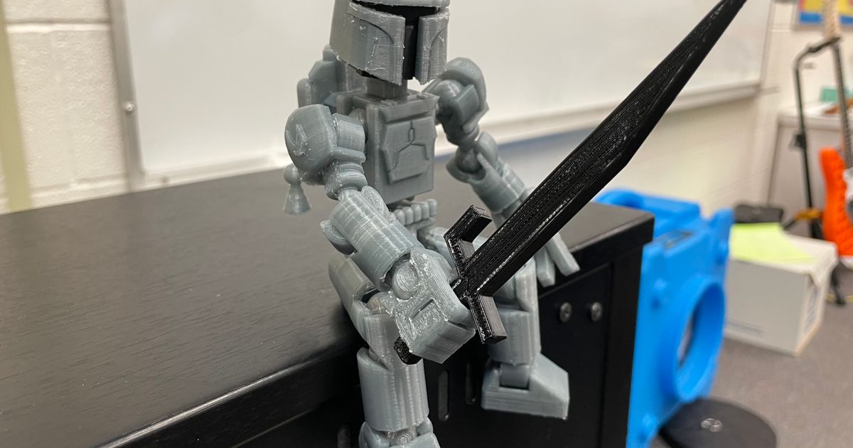 MINI 13: Mando by Shad Gallaway | Download free STL model | Printables.com