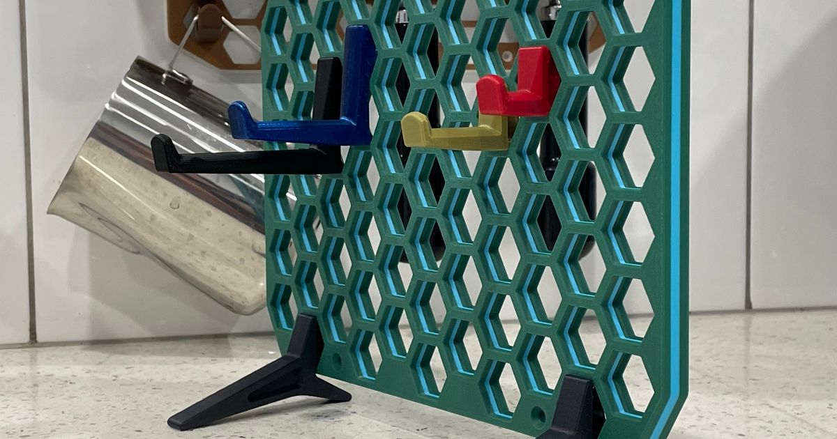 HSW Feet for Freestanding Walls - Honeycomb Storage Wall by KYZ Design ...