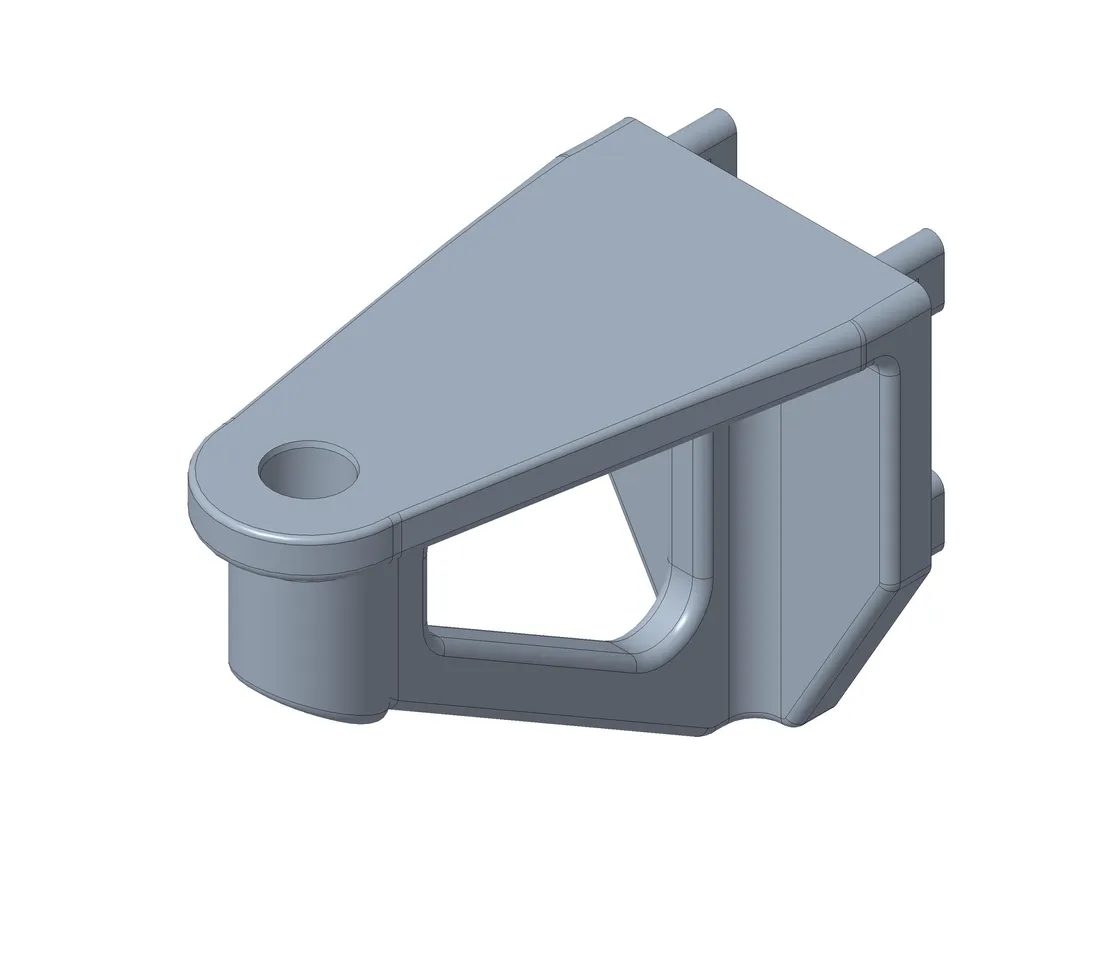 Skadis Mount for Tertial Lamp by MKE Dan | Download free STL model ...