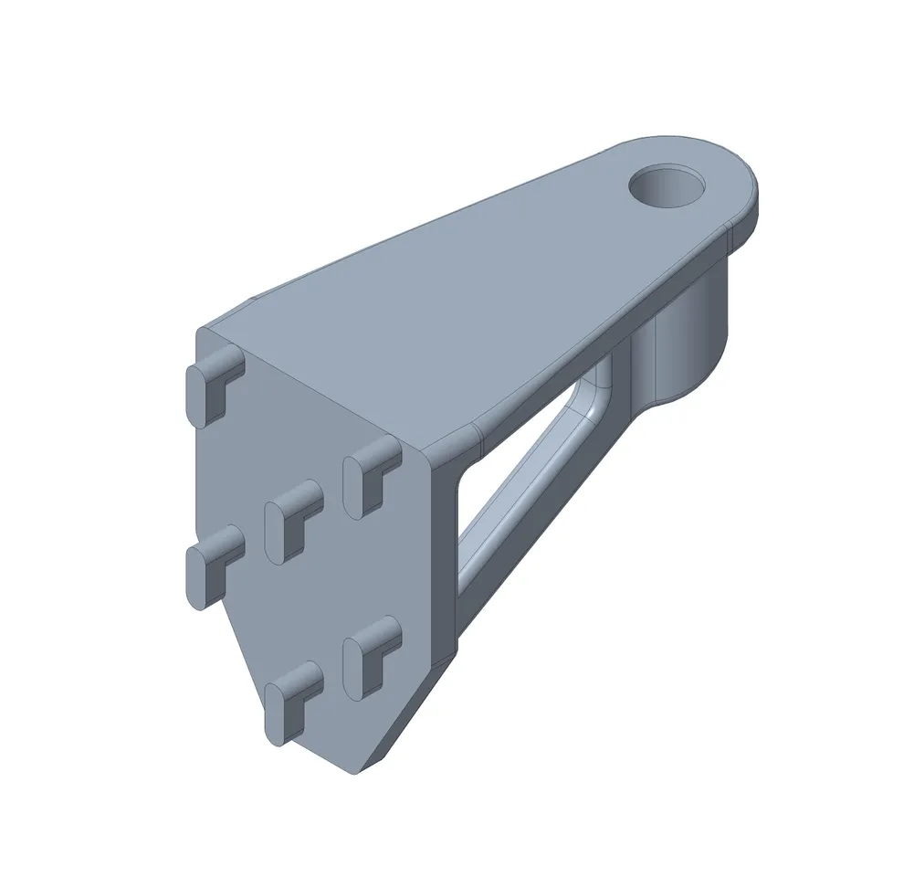 Skadis Mount for Tertial Lamp by MKE Dan | Download free STL model ...