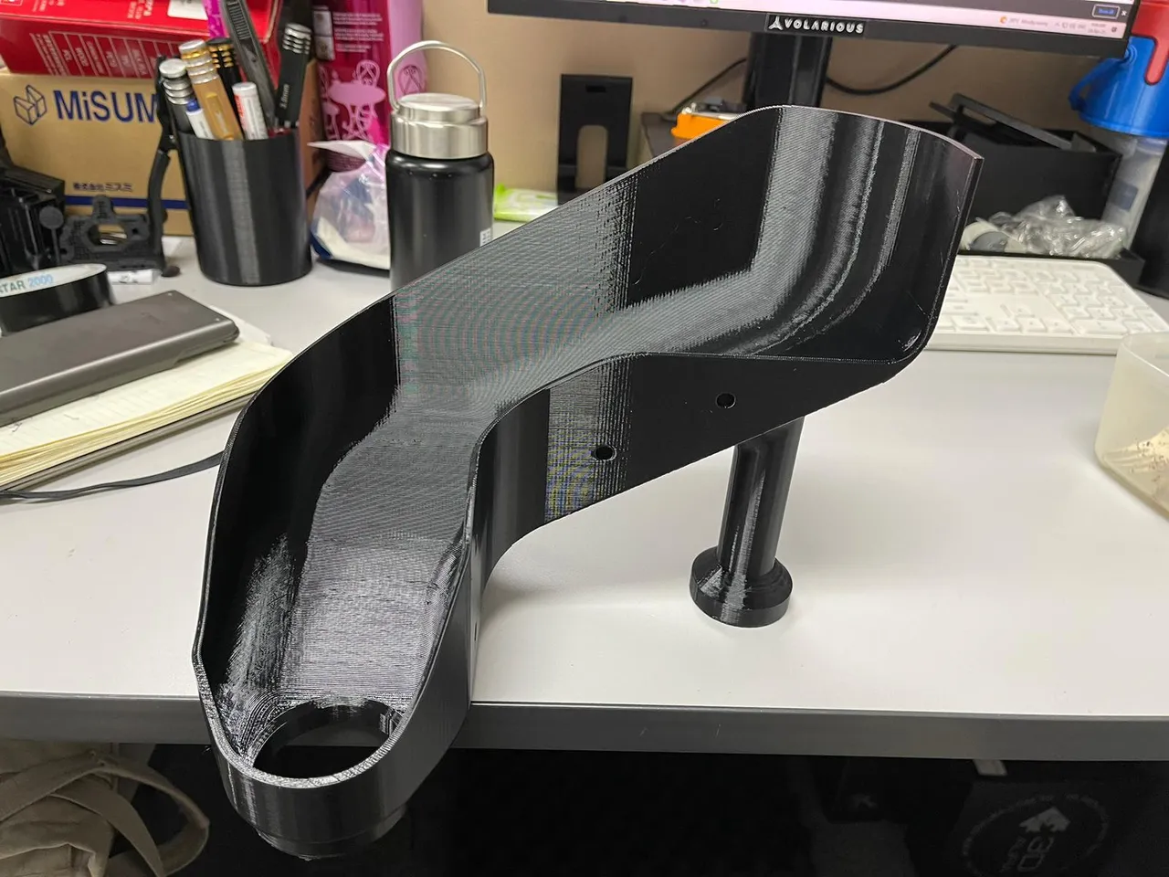 Bambu Labs X1C - Poop Chute for Grommeted Table Top by xong | Download ...