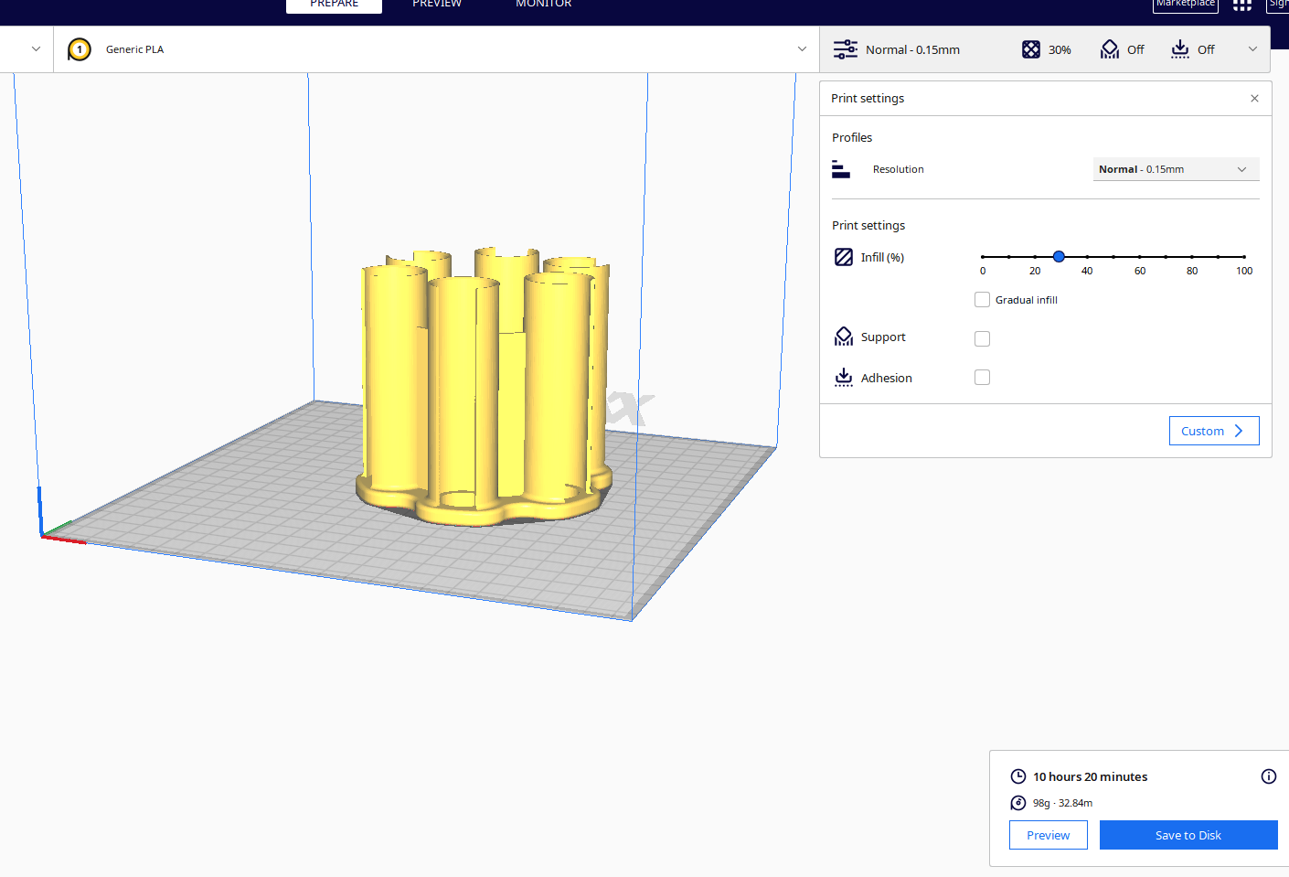 Caddy or Bank for US Quarters by Fergy7 | Download free STL model ...