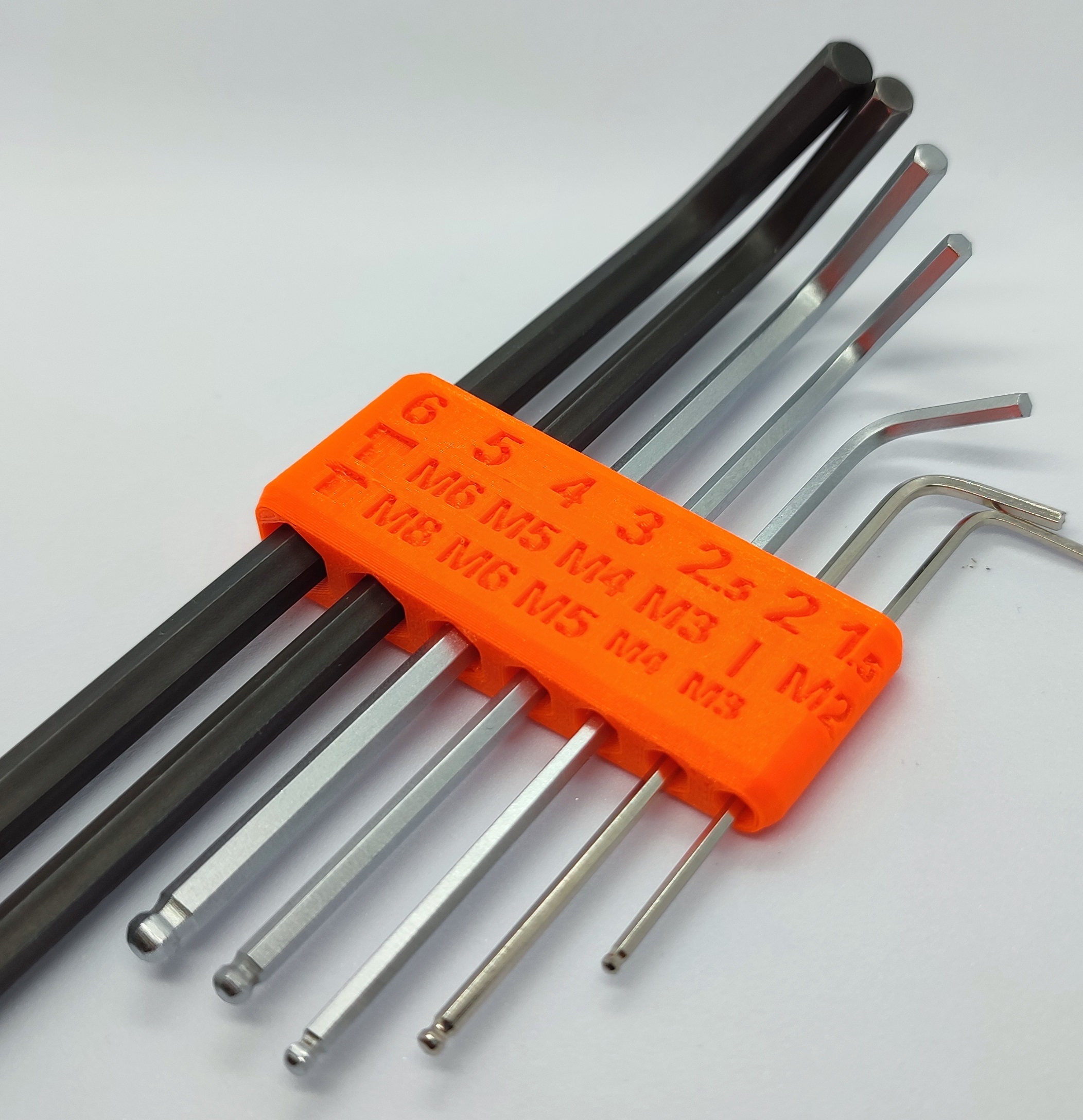 Hex key holder by Ferfi | Download free STL model | Printables.com