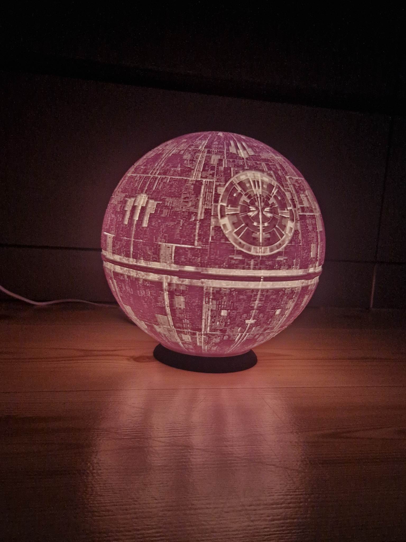 Led Lightstrip Mount for Lithophane Moon Lamp by Oskar Hedblad ...