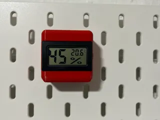 Skadis thermometer/hygrometer holder by poison_ivy295 | Download free ...