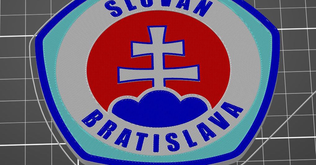 Logo Slovan Bratislava by Frantisek23 | Download free STL model ...