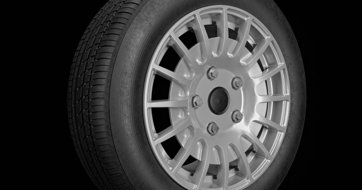 DIECAST OZ RALLY WHEEL ASSEMBLY by CarScapeStudio | Download free STL ...