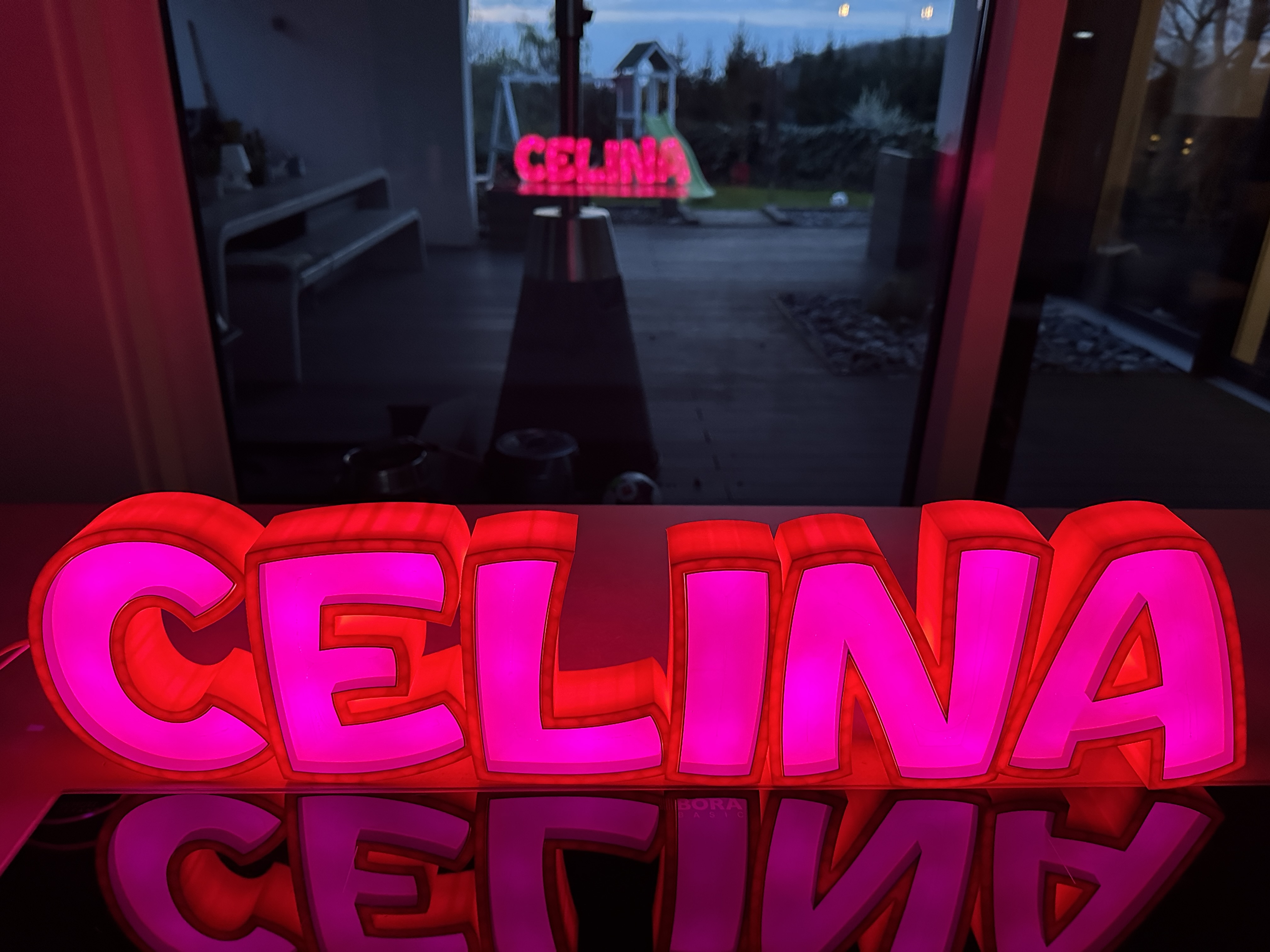 CELINA LED- Namenslampe by Tomsen | Download free STL model ...