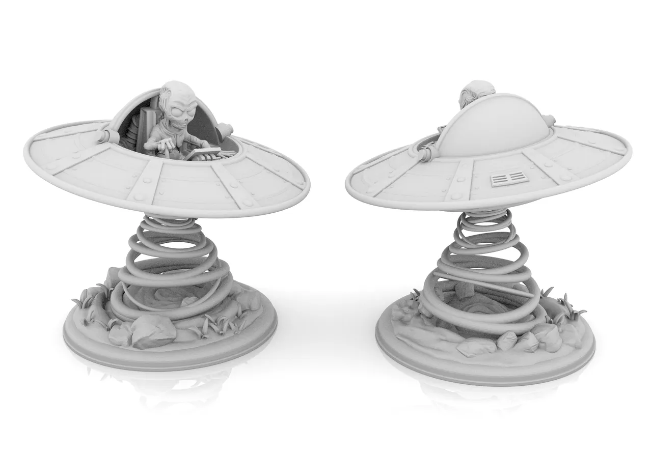 Grey Alien Set 28mm by Mehdals | Download free STL model | Printables.com