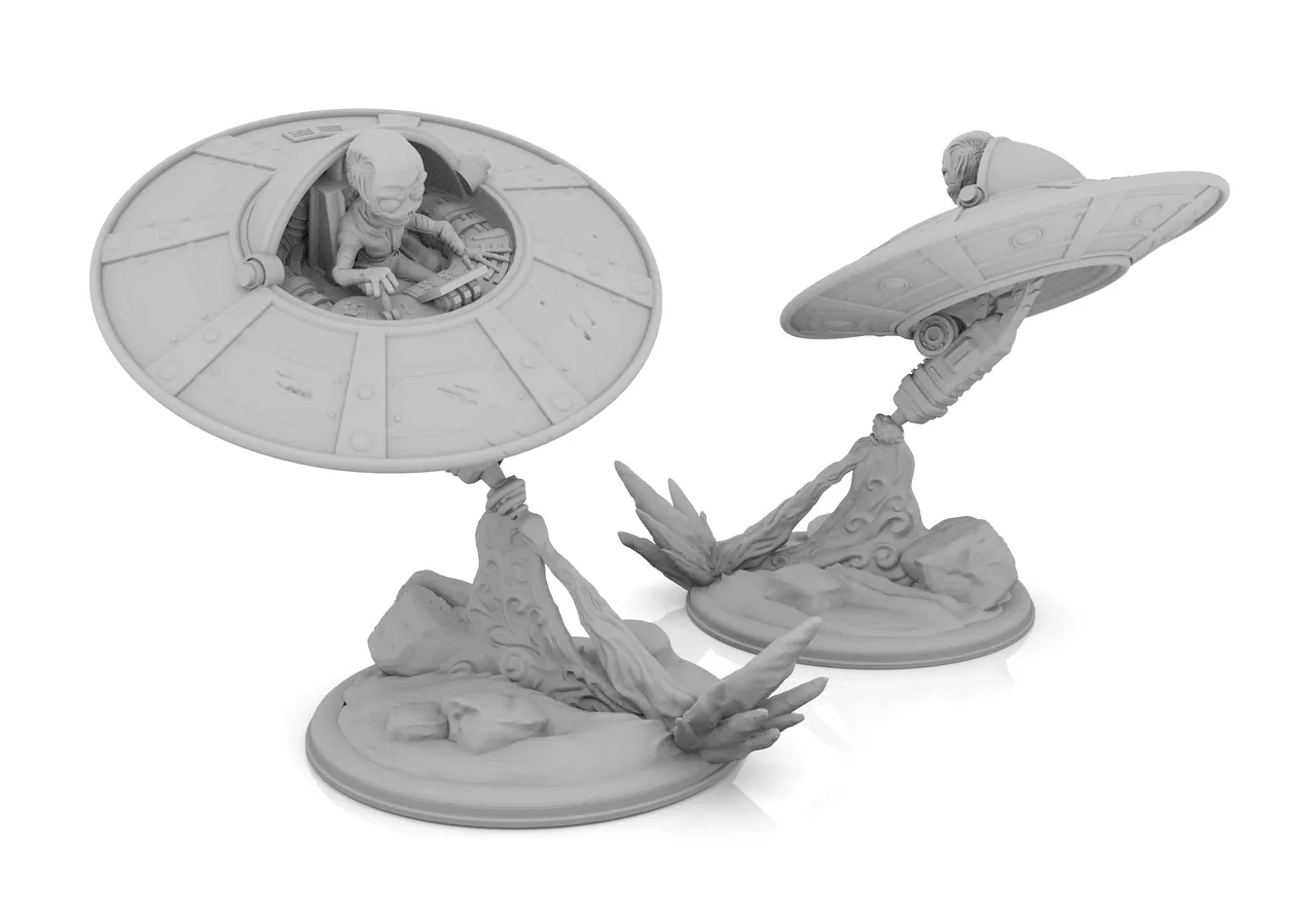 Grey Alien Set 28mm by Mehdals | Download free STL model | Printables.com