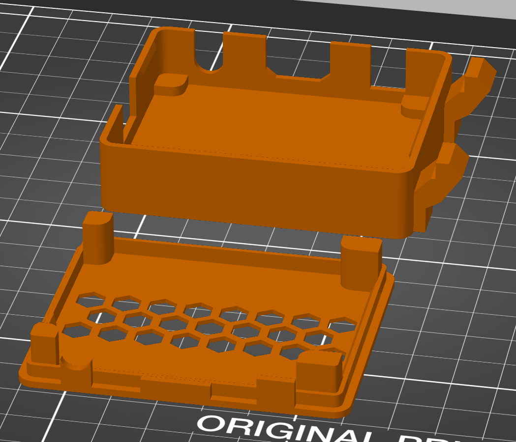 Raspberry Pi 3 Model A+ Snap Fit Enclosure with 3030 Extrusion Hooks by ...