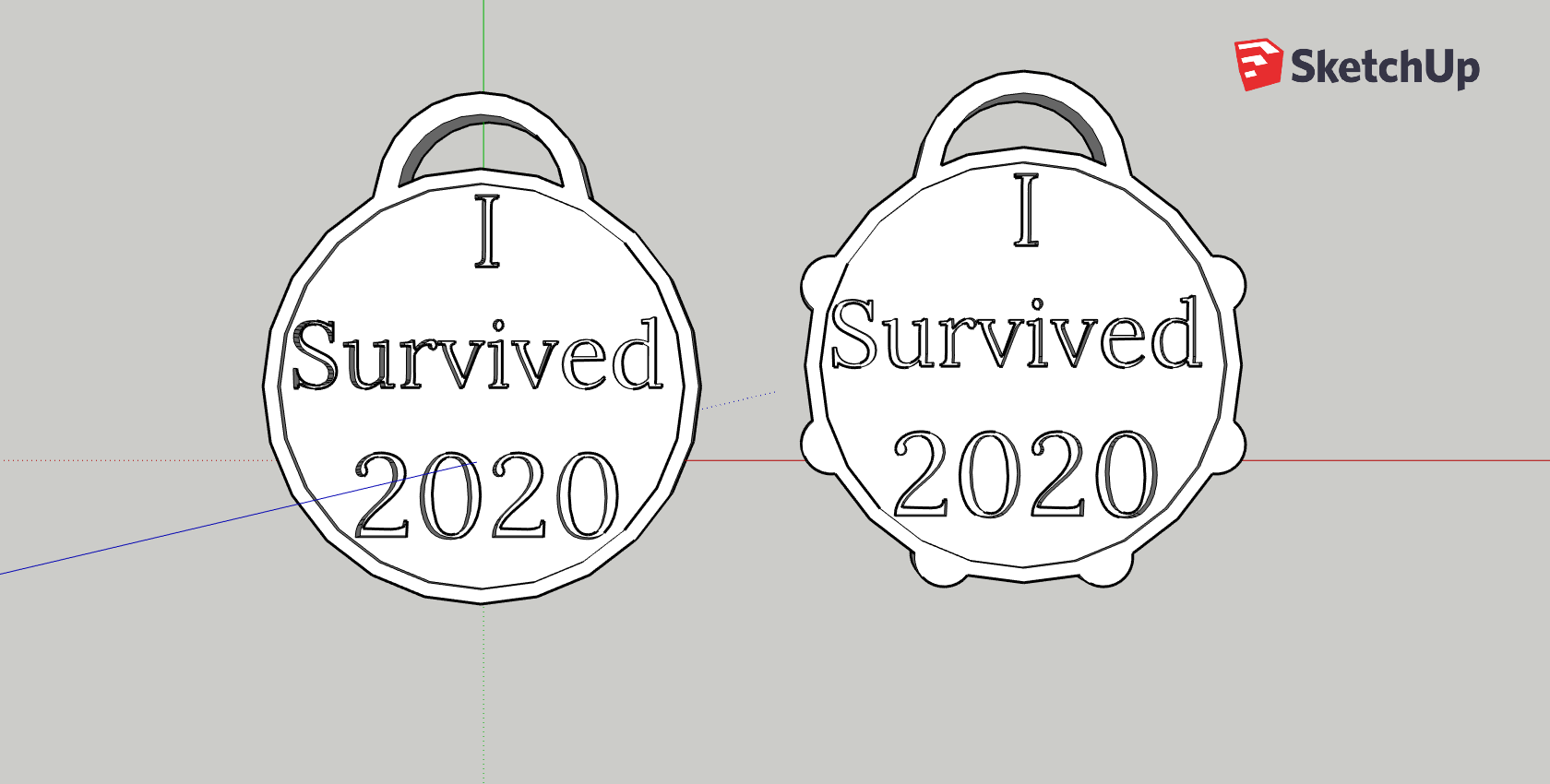2020 Survivor Token by Accord | Download free STL model | Printables.com