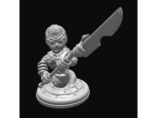 NAGA SET 28MM by Mehdals | Download free STL model | Printables.com