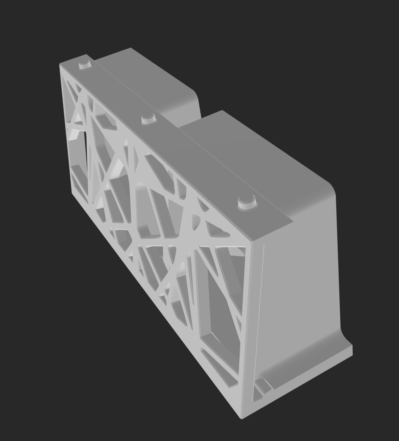 Braug Skirt Fan Holder for Voron Doomcube by akashrpatel | Download ...
