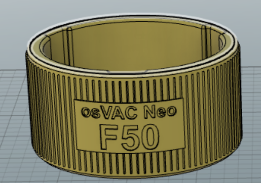 osVAC neo F50 + step + Fusion 360 by TOKENIZER | Download free STL model | Printables.com
