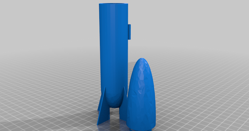 Rocket by chrisgabb | Download free STL model | Printables.com