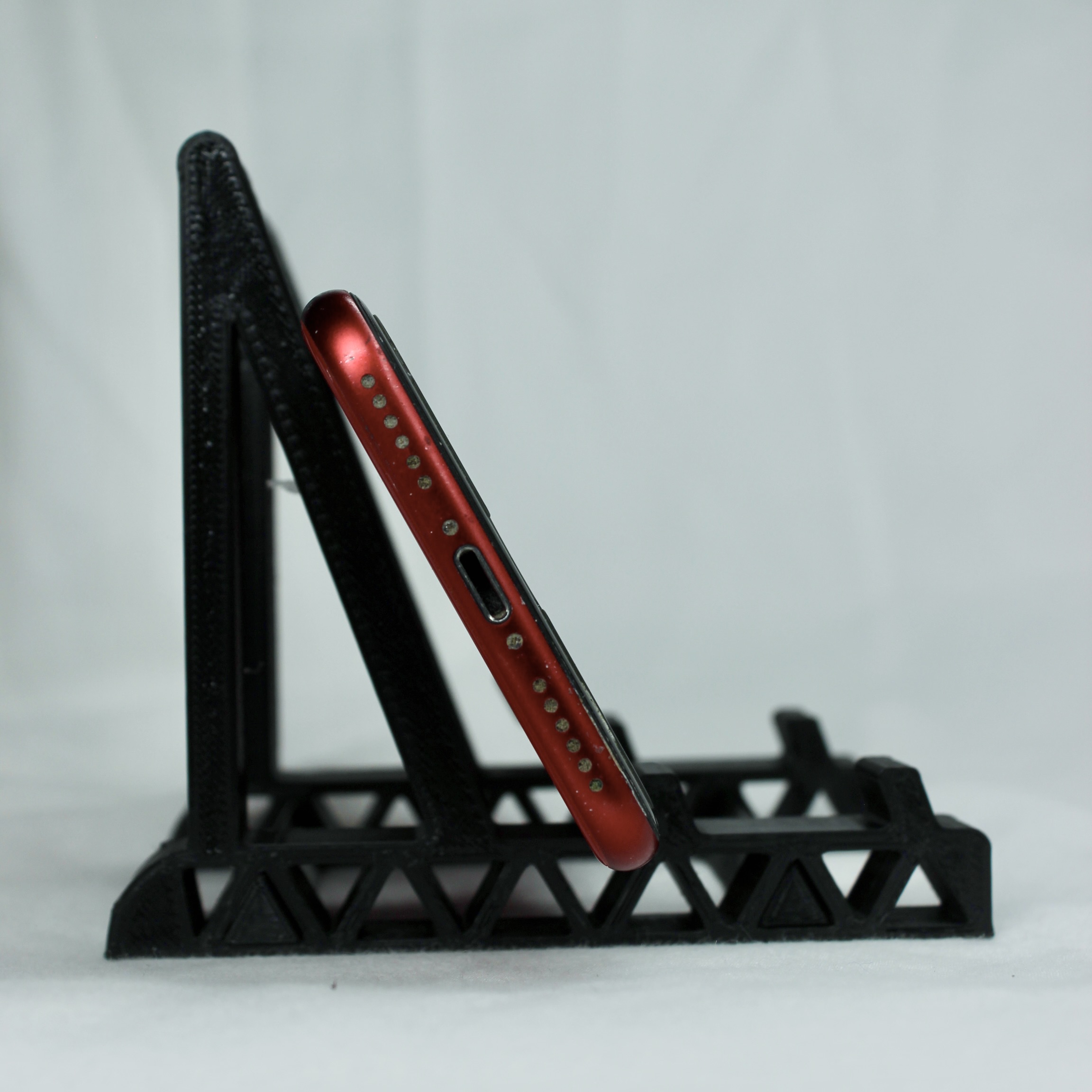 Adjustable Phone Stand by Andrew Wachter | Download free STL model ...