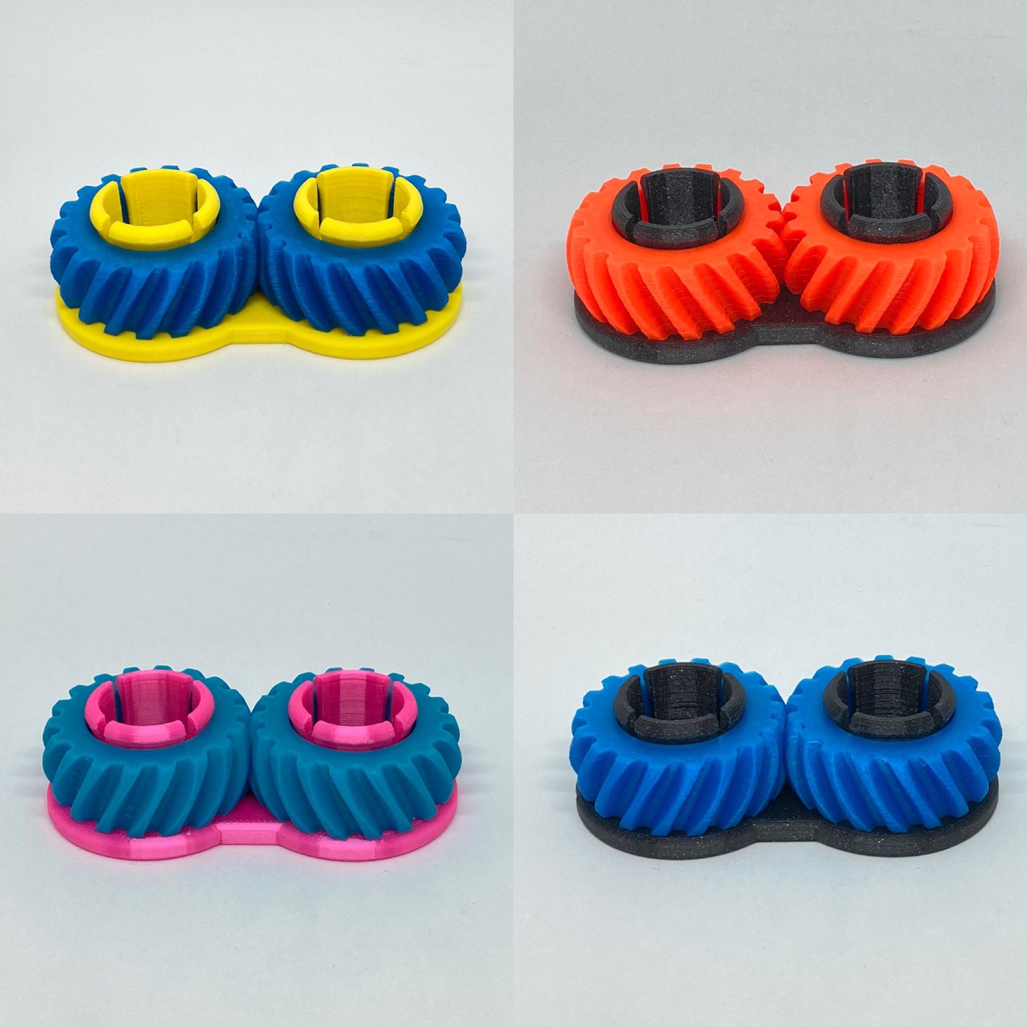 Helical Geared Fidget Spinner by williamdecker88 | Download free STL ...