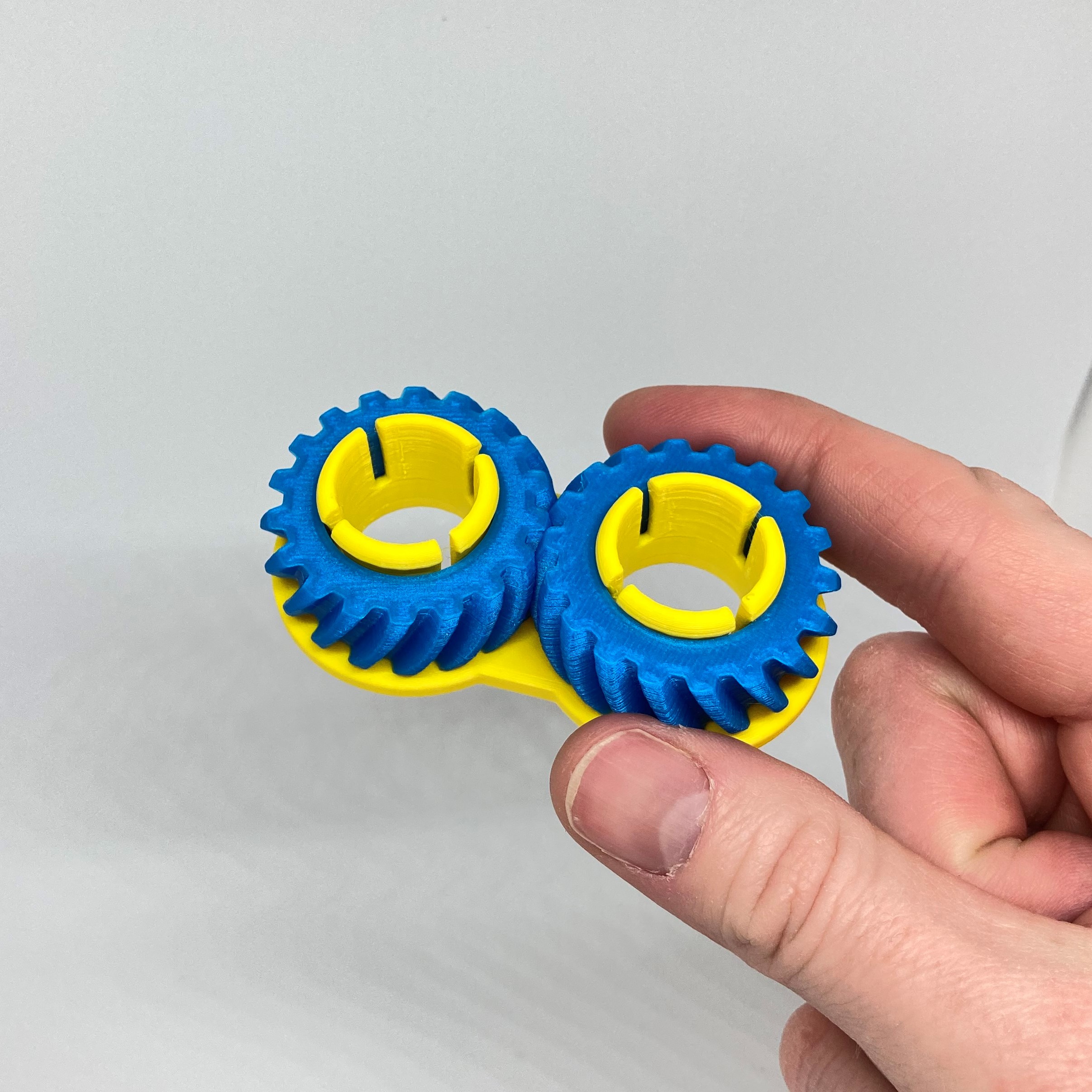 Helical Geared Fidget Spinner by williamdecker88 | Download free STL ...