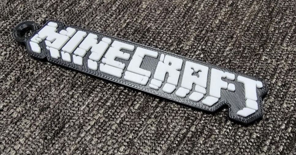 Minecraft Key Ring for MMU by Beehphy | Download free STL model ...