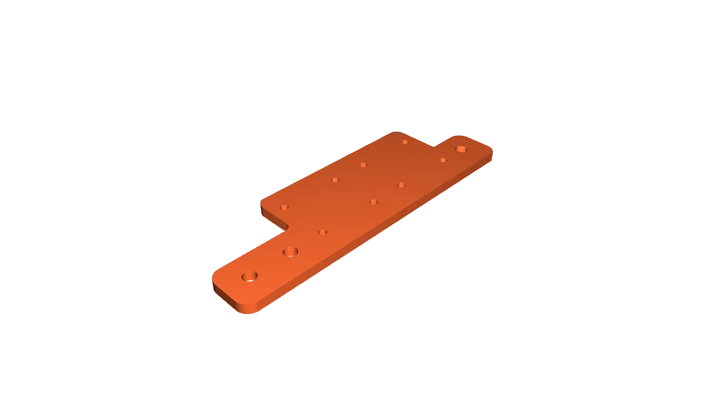 V-Minion Dual linear rail Z plate for 3030 by Nab | Download free STL ...