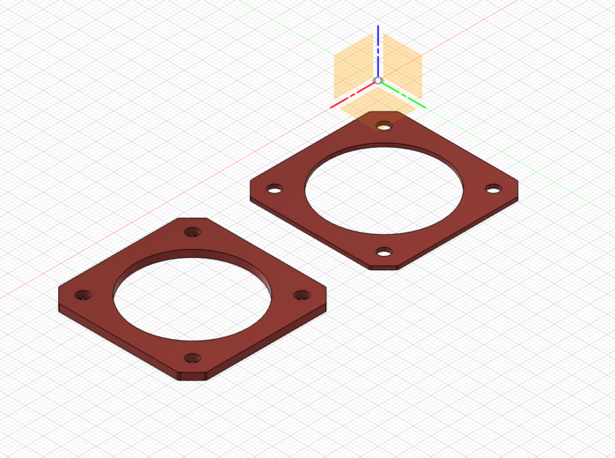 NEMA 17 Stepper Motor Spacers by Whimsii3D | Download free STL model ...