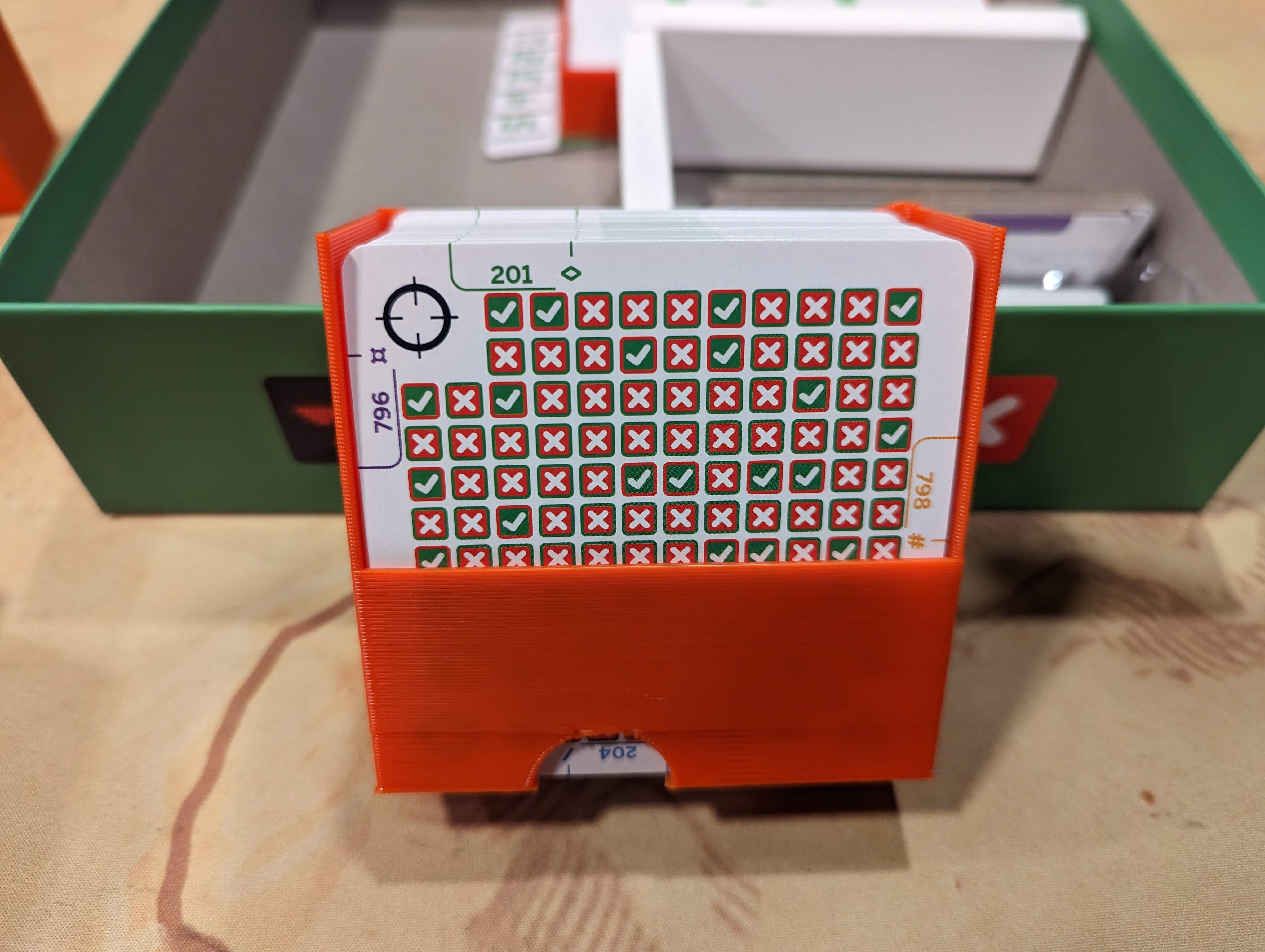 Turing Machine Board Game insert - sleeved cards, quick setup/teardown ...