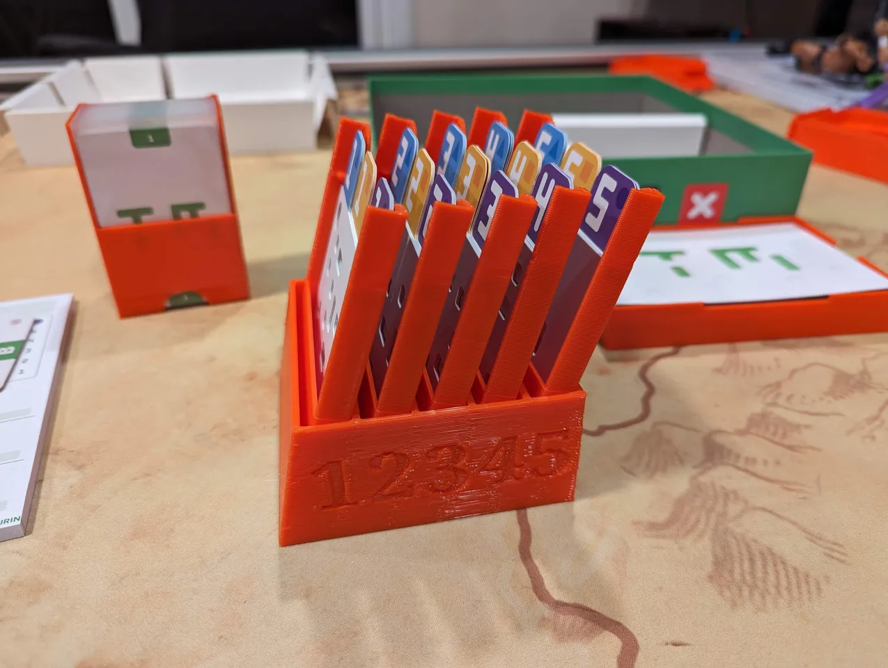 Turing Machine Board Game insert - sleeved cards, quick setup/teardown ...