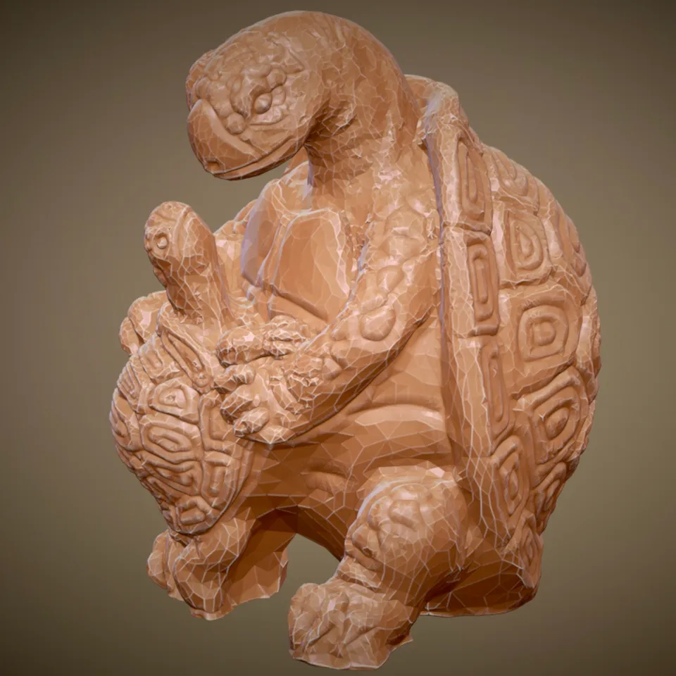 Turtle Family by Michael | Download free STL model | Printables.com