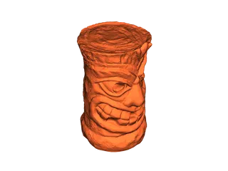 Tiki Stump by Michael | Download free STL model | Printables.com