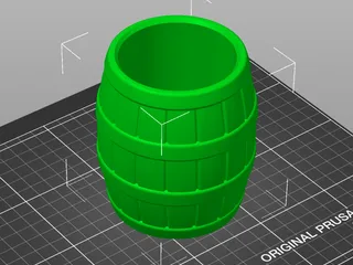 Beer Can Barrel by GuZZLo | Download free STL model | Printables.com