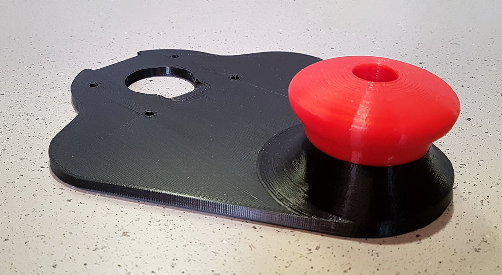 Base plate for Katsu trimmer (and Makita RT0700C) by Trob | Download ...