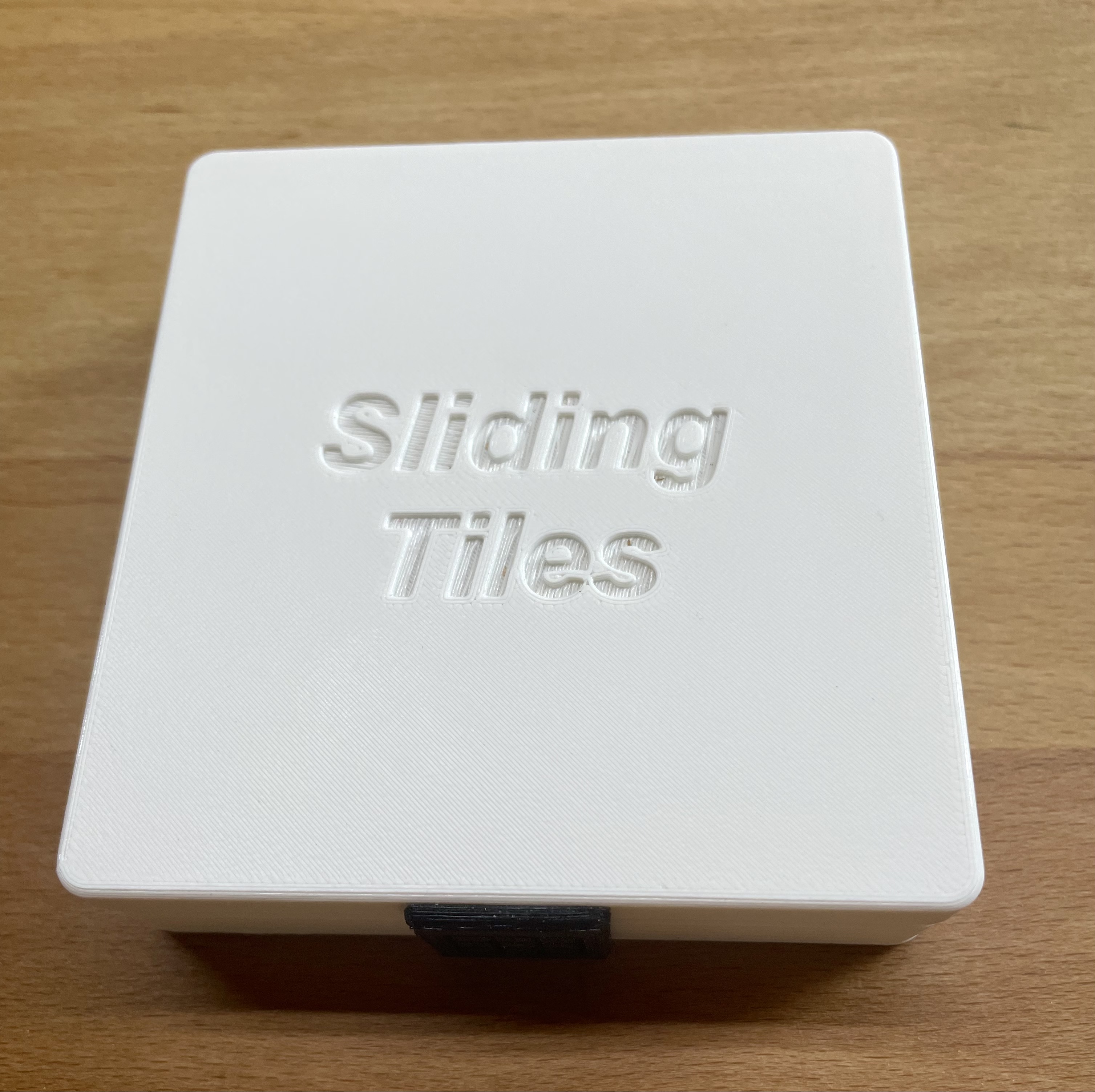 Travel Sliding Tiles Puzzle by Henk | Download free STL model ...