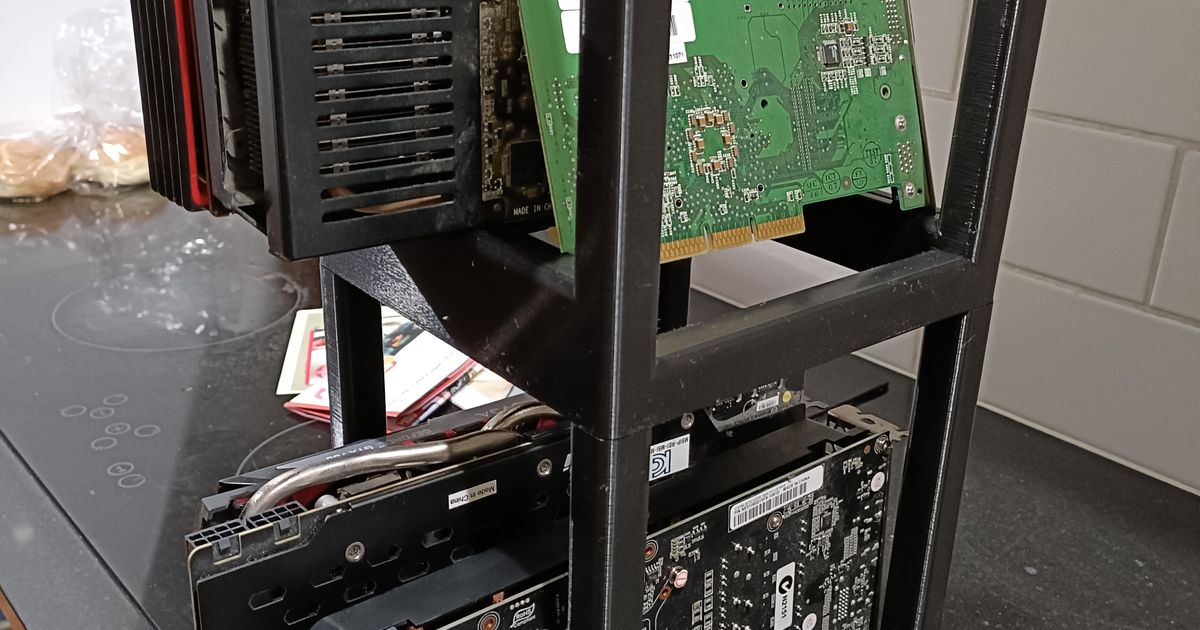 Gpu Stand by ebwolf | Download free STL model | Printables.com