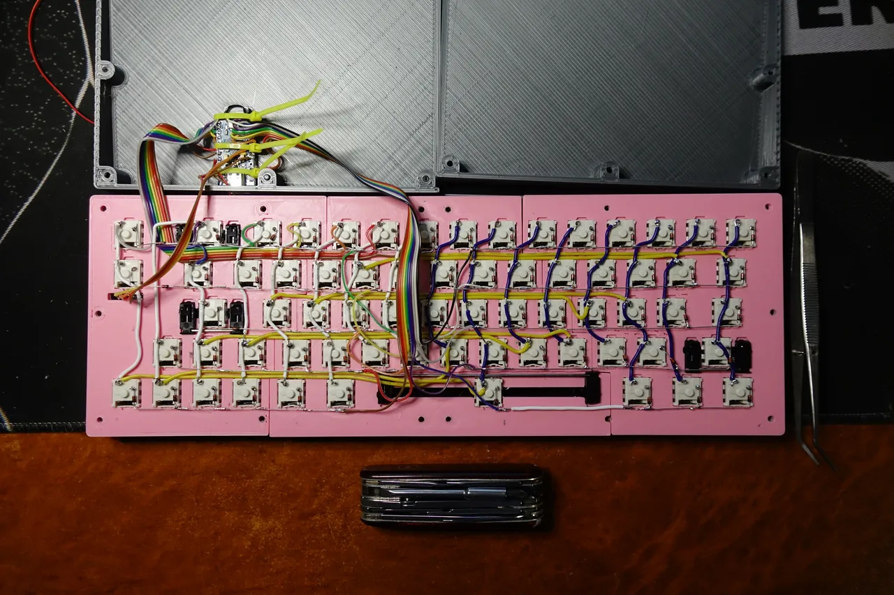 3dp fc660 v3 OLED hand wired mechanical keyboard by admin | Download ...