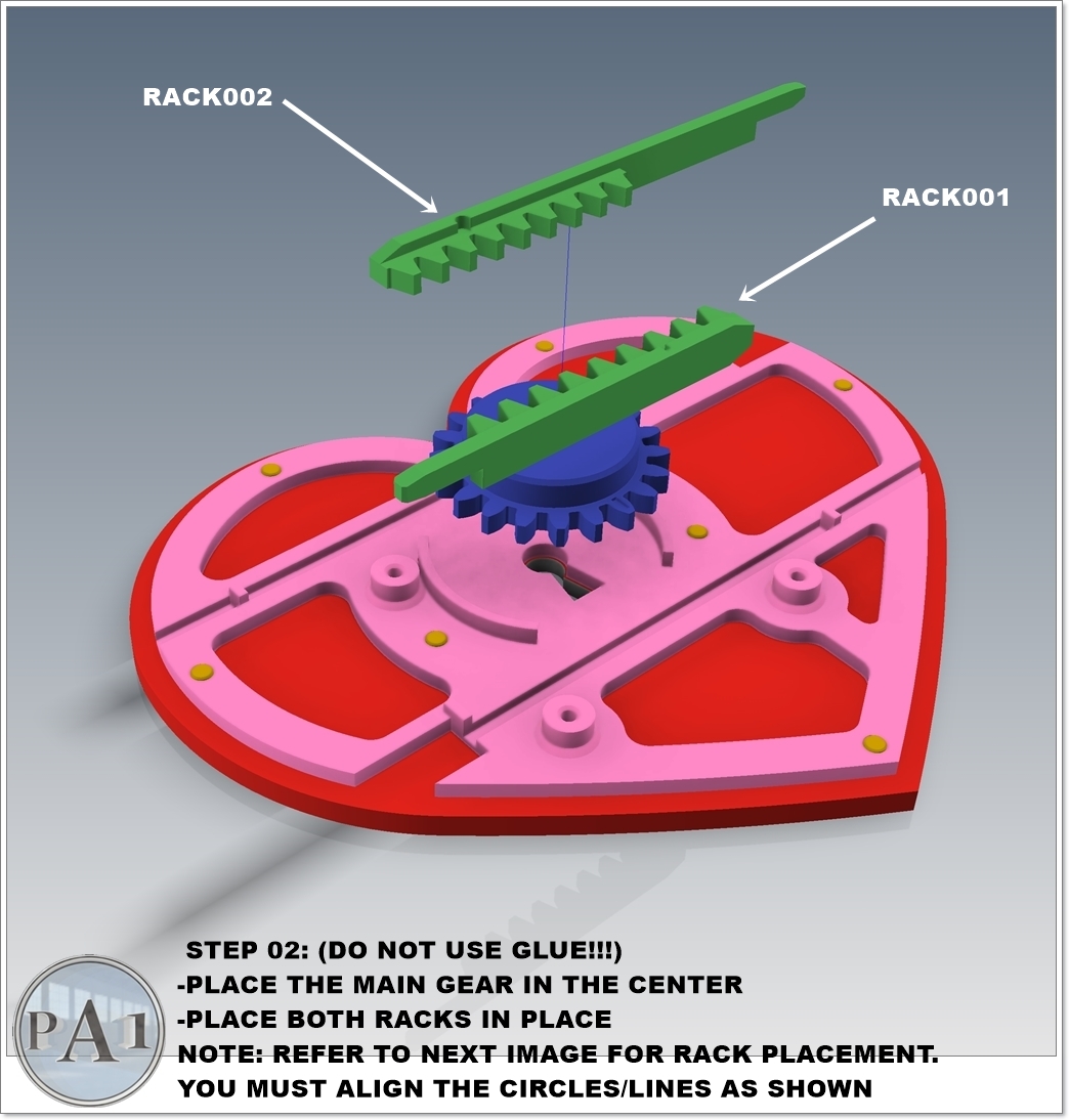 LOCKABLE HEART SHAPED BOX by PA1_MAKER | Download free STL model ...