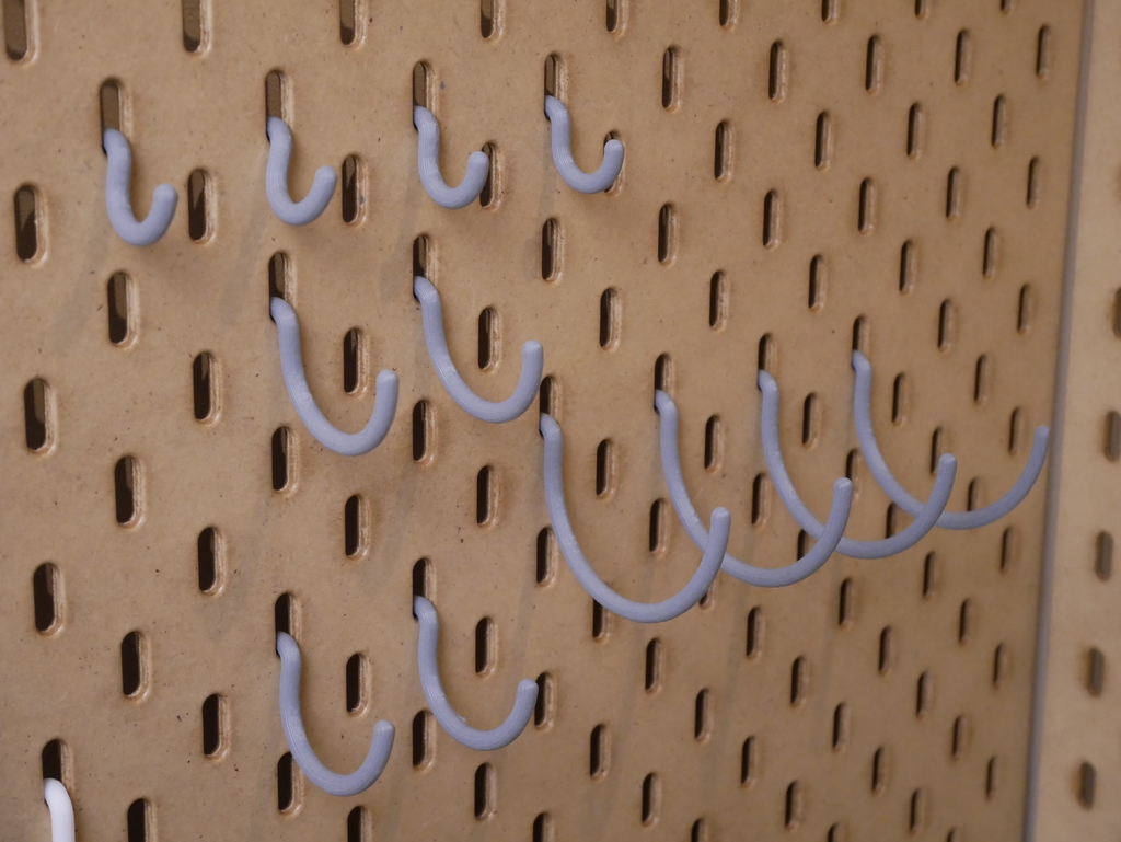 IKEA SKÅDIS Small Hooks collection by MakerSpace.Online | Download free ...