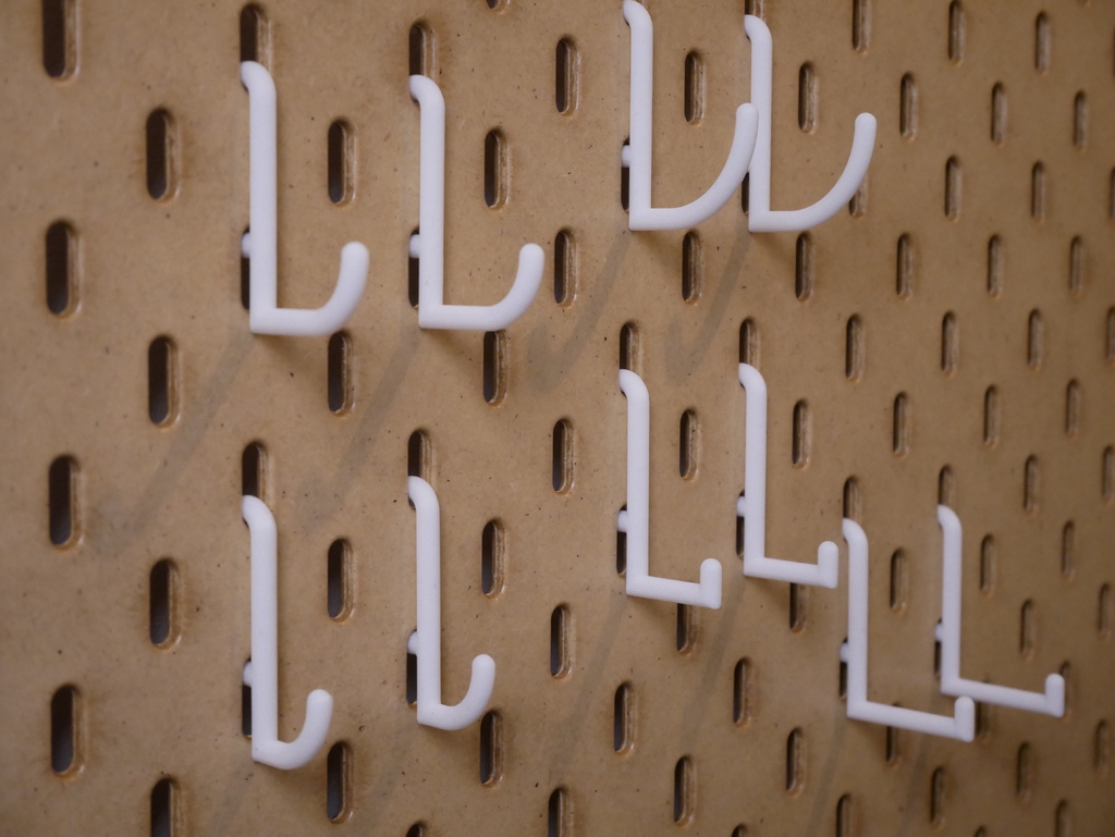 IKEA SKÅDIS Hook collection by MakerSpace.Online | Download free STL ...