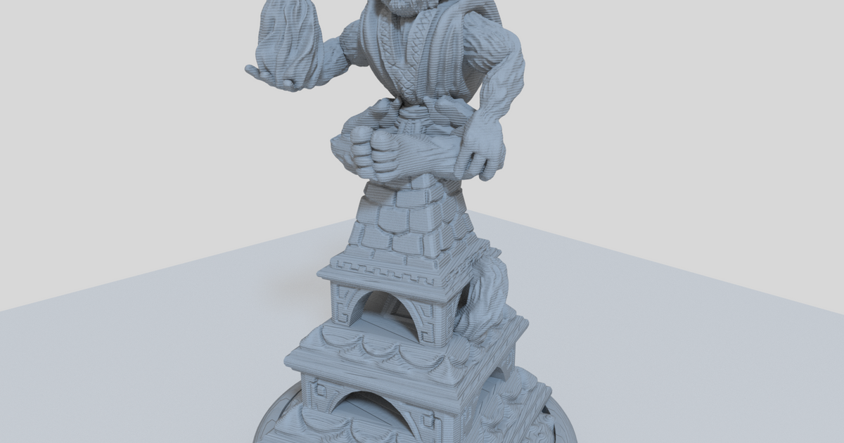 Monkey Monk 28mm by Mehdals | Download free STL model | Printables.com