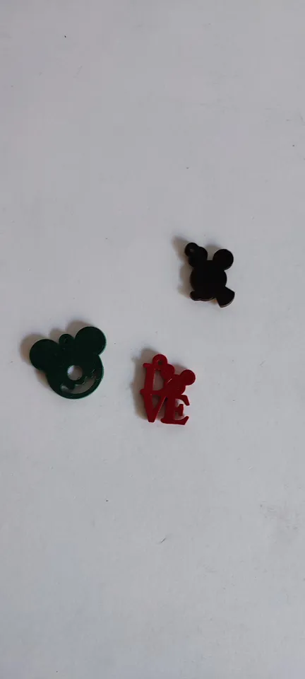 Mickey keychain by Shack3D_Print | Download free STL model | Printables.com