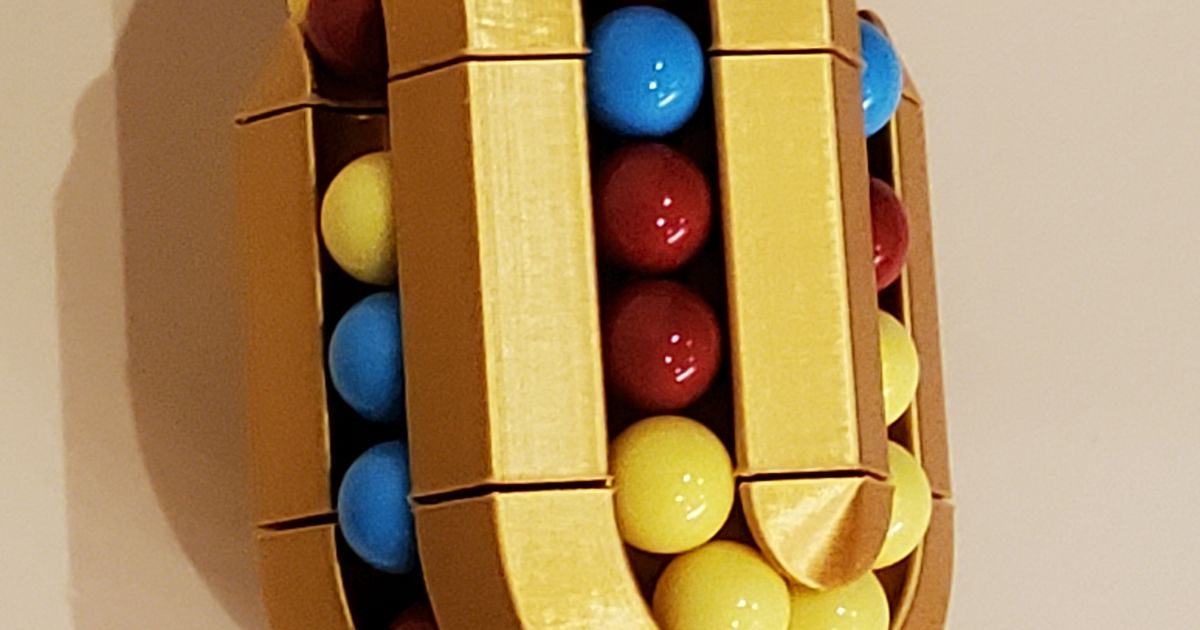 Rotating Beads Puzzle w/ Magnets by Philippe Lacoude | Download free ...