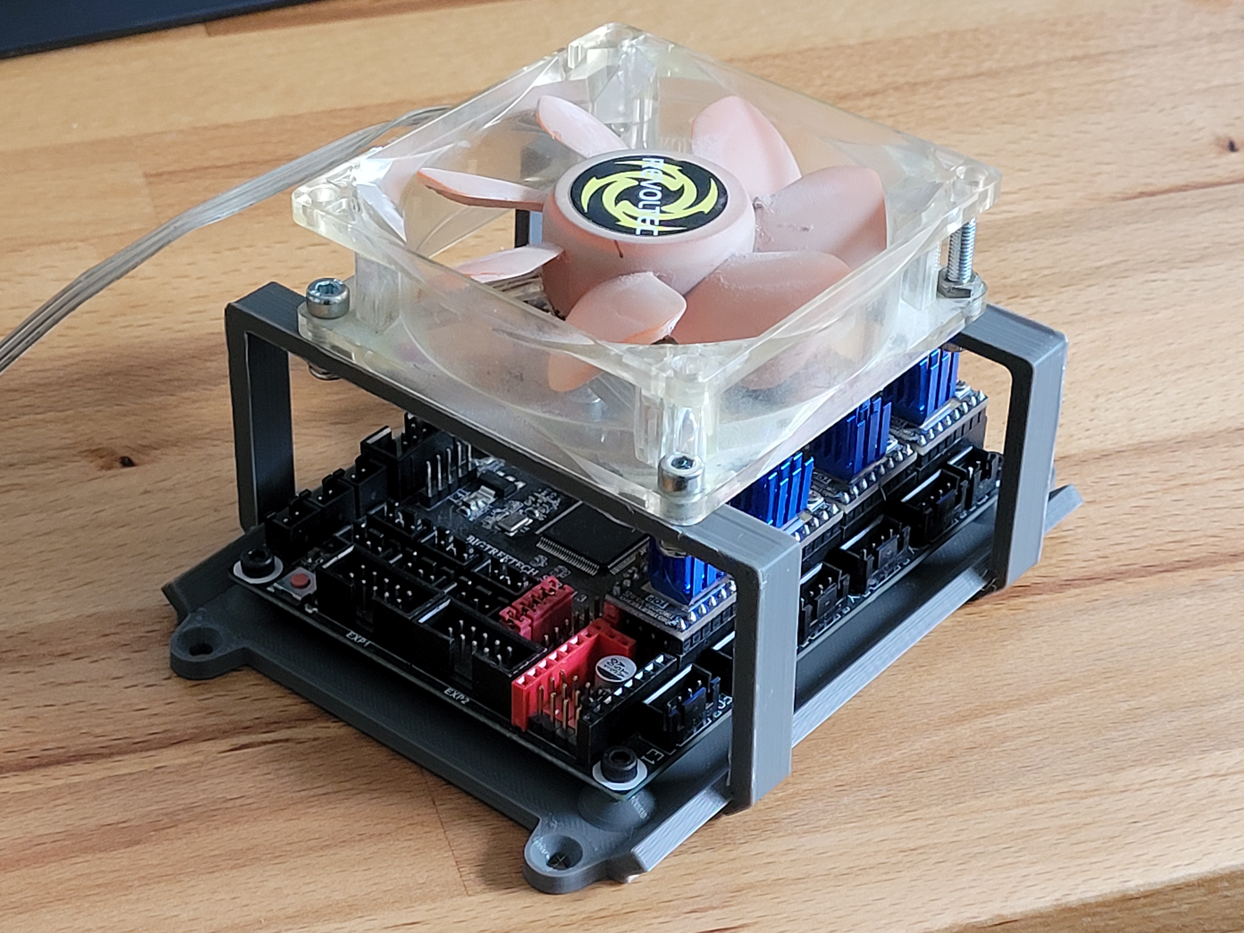 Skr 1.3 mount upsidedown by Marius | Download free STL model ...