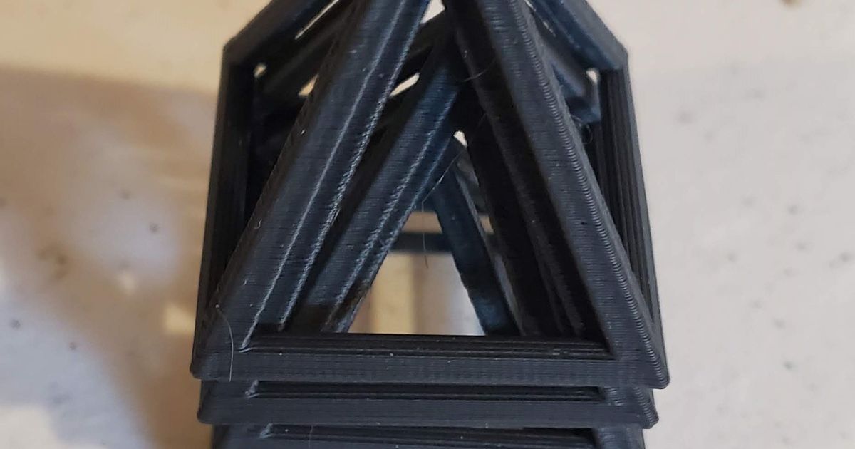 Pyramid Paint Stand by TideChanger | Download free STL model ...