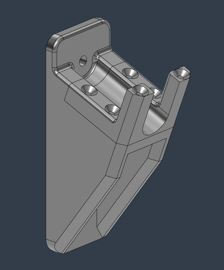 Road Bike pedal wall mount SPD by Luigiana | Download free STL model ...