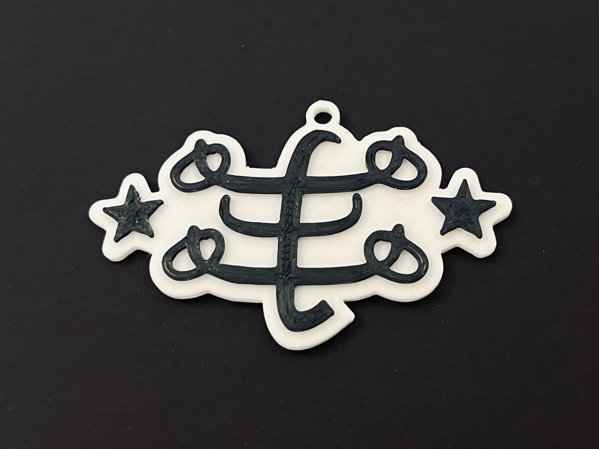 Baha'i Ringstone Symbol Ornament by Alan Underwood | Download free STL ...