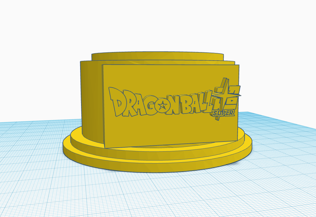 BASE PARA MODELOS 3D DBZ by Bz Gamer | Download free STL model ...
